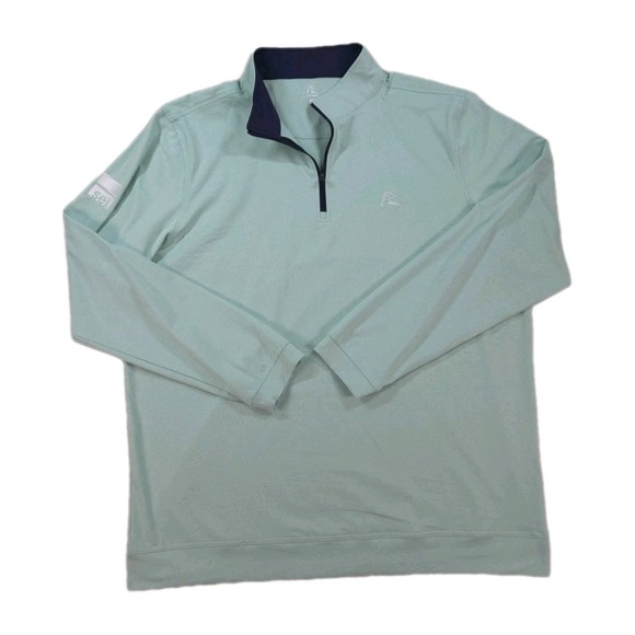 Rhoback | Shirts | Rhoback 4 Zip Mens Xl Golf Pullover Logo | Poshmark
